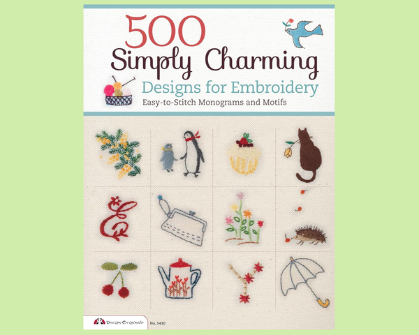500 Simply Charming Designs for Embroidery - Easy-to-Sew! – SLOLife ...